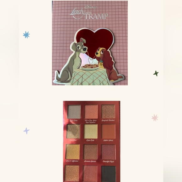 Disney | Makeup | Disney New Lady And The Tramp Romantic Eyeshadow ...